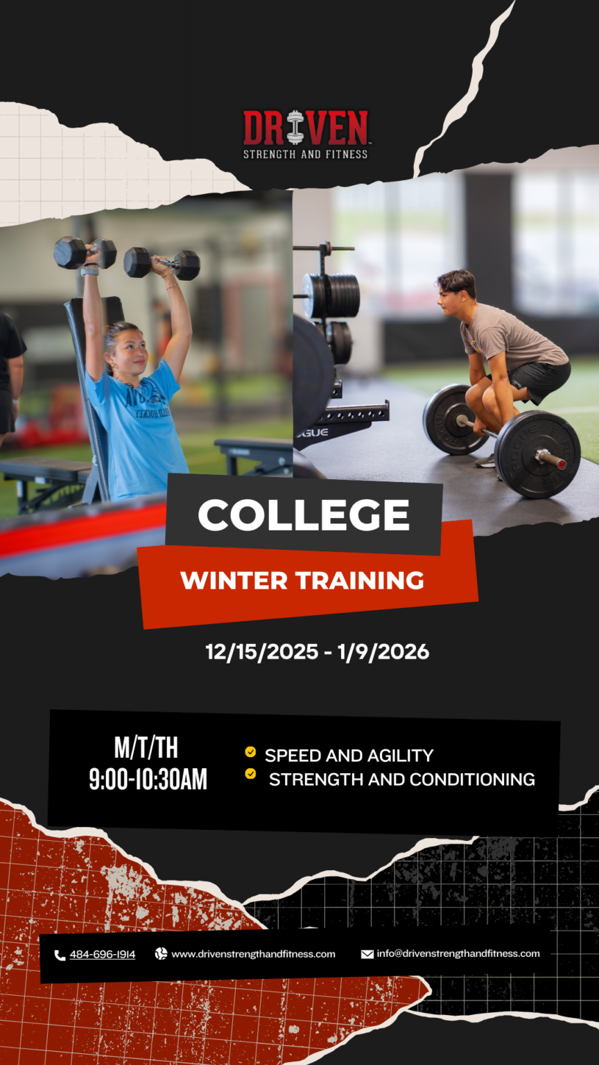 ️💪 College Winter Training 2025–2026 💪 ️ - Driven Strength and Fitness