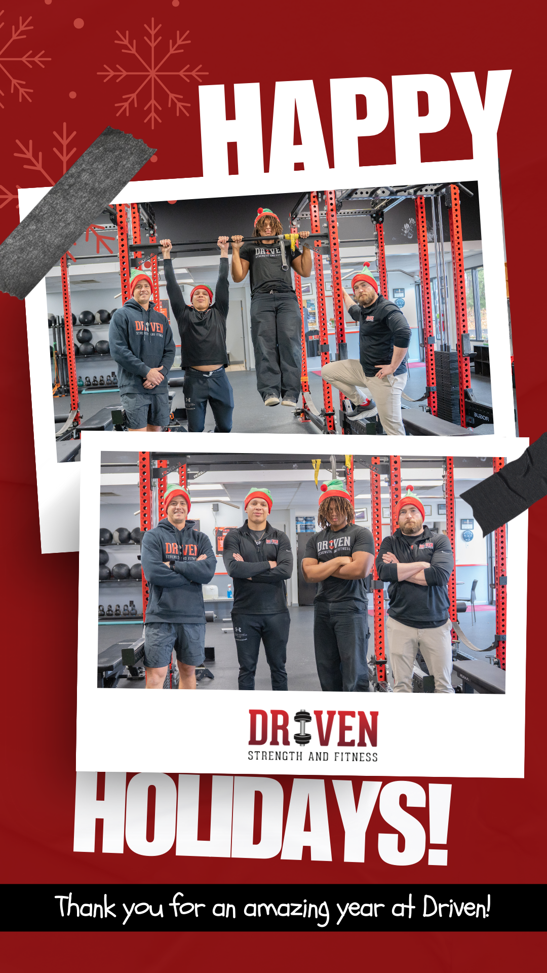 🎄 Holiday Schedules 💪 - Driven Strength and Fitness